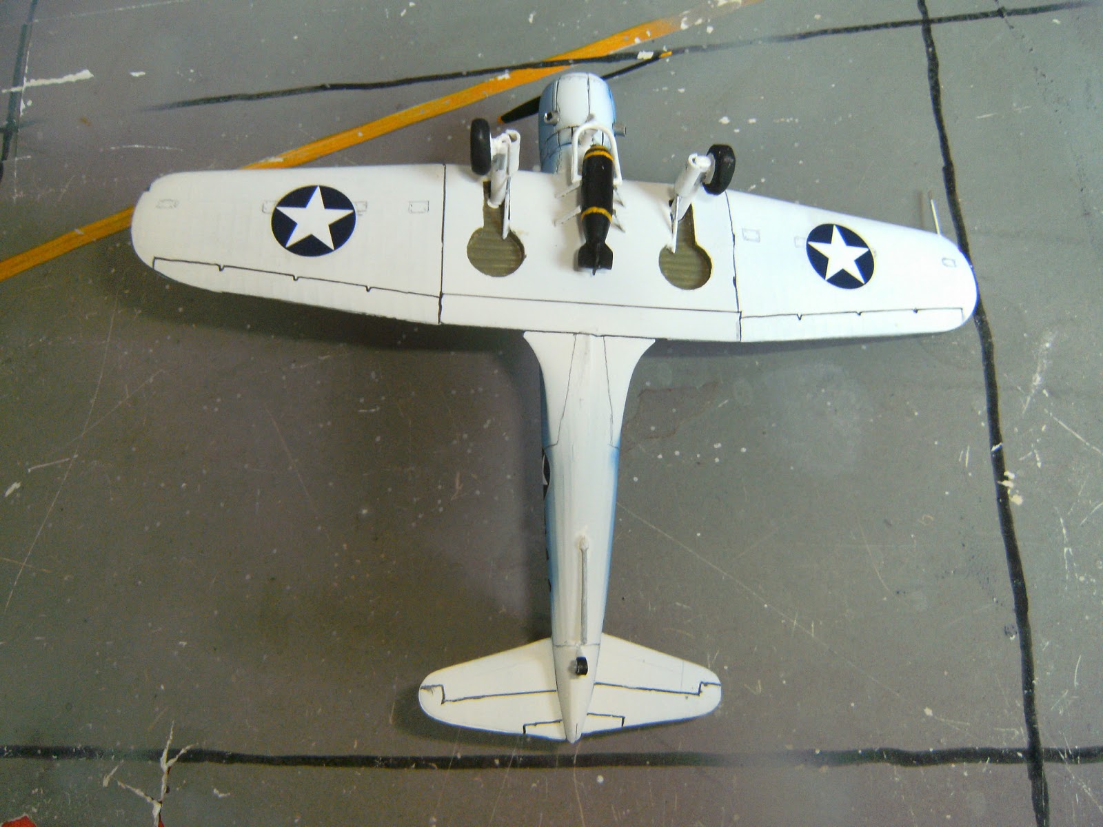 Happyscale-Modellbau: Vought SB2U Vindicator - Pegasus resin-kit 1/72