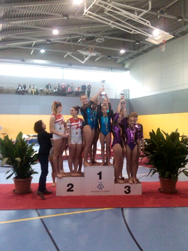 Andrea Gym - Andrea Sevilla: 1ª Fase Federació - Mataró