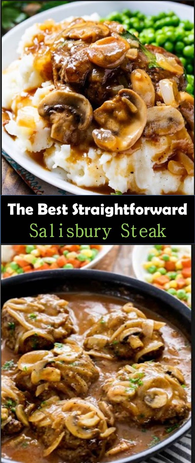 Straightforward Salisbury Steak - Food Salads