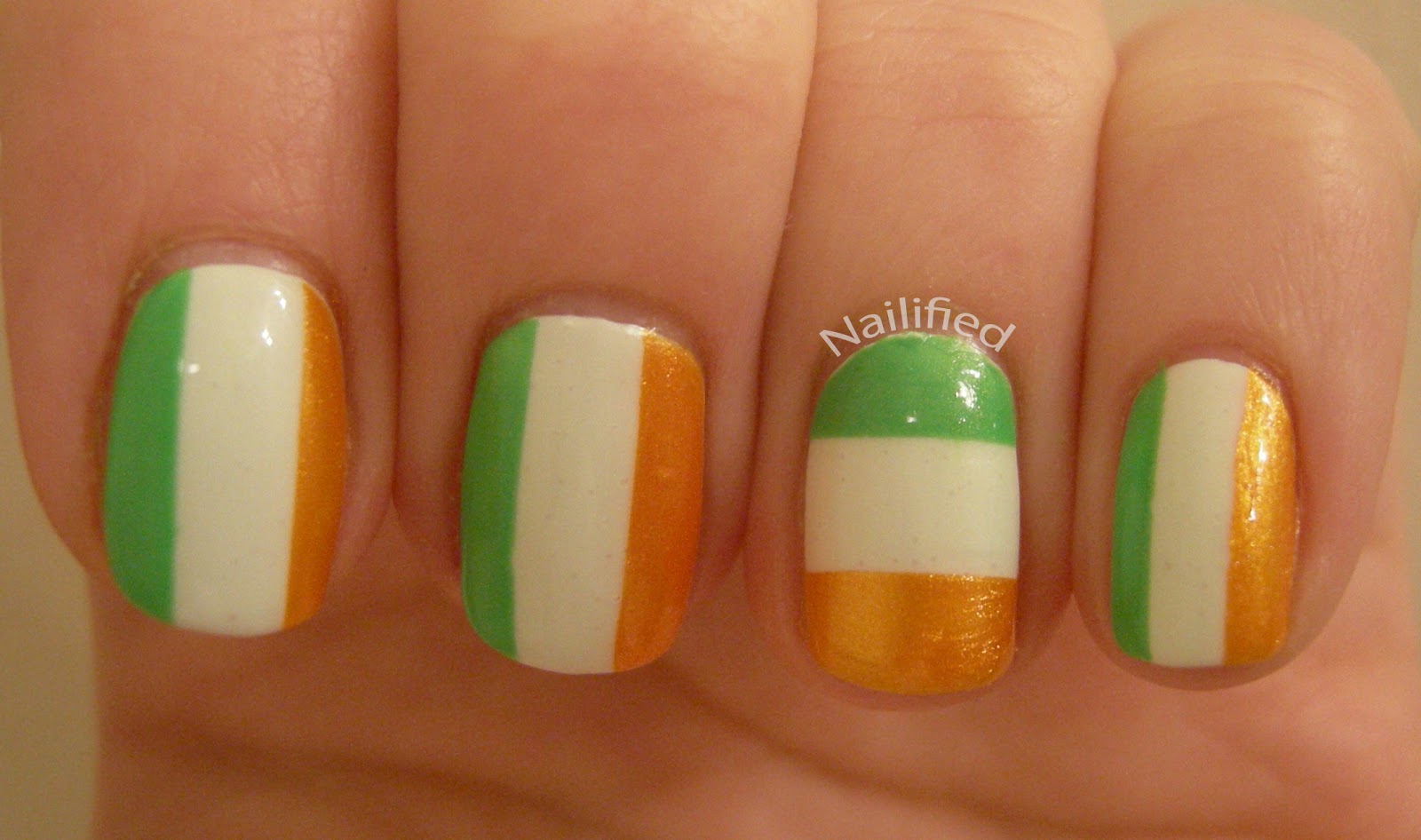 Nailified: Take Two Day 2: Flag Nails