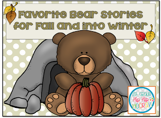 1st Grade Hip Hip Hooray!: Favorite Bear Stories for Fall and Winter