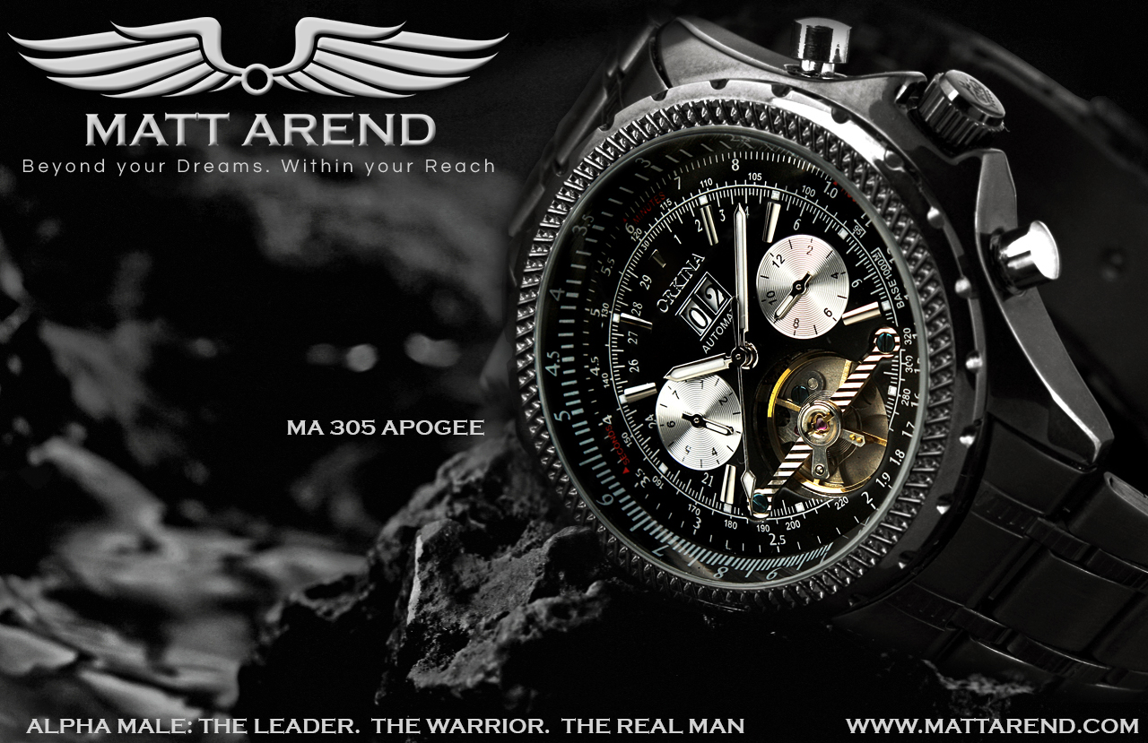 Matt Arend Timepiece: Matt Arend MA 305 Apogee: Alpha Male: The Leader ...