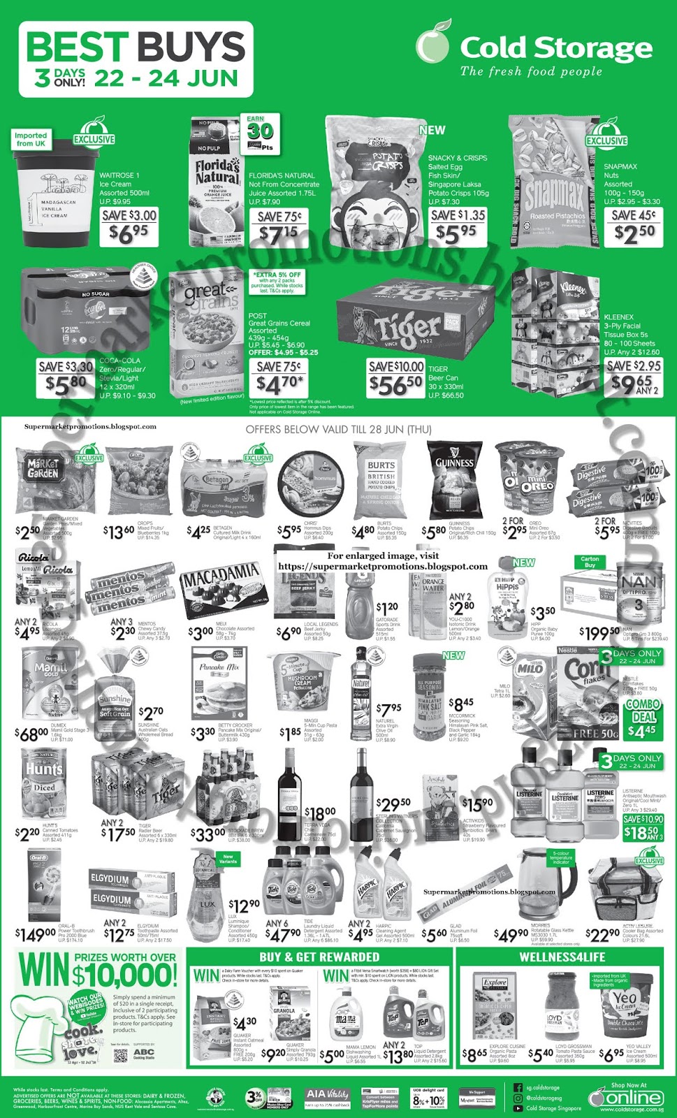 Cold Storage Promotion 22 - 28 June 2018 ~ Supermarket Promotions
