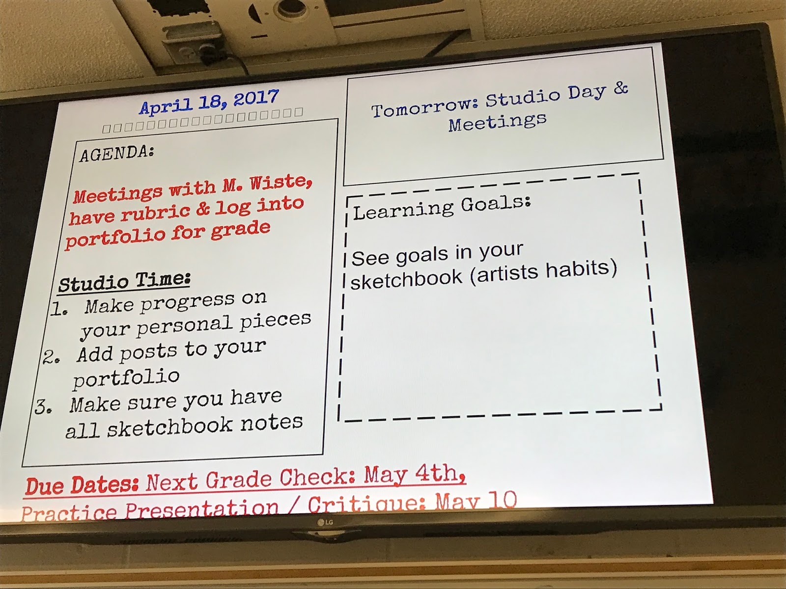 Creating a High School Schedule and Culture in My TAB Classroom