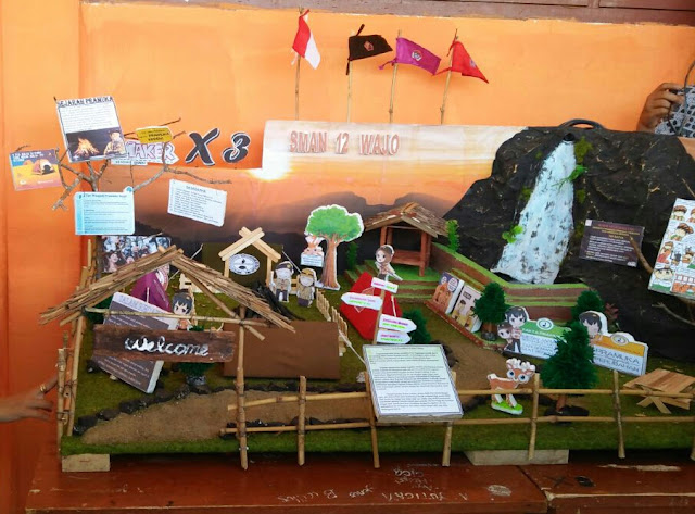 Agung De. R: Mading 3D kls X SMAN 12 WAJO
