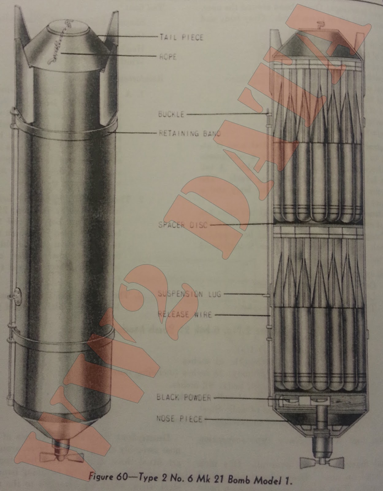 WW2 Equipment Data: Imperial Japanese Navy Explosives - Bombs (Part 5)