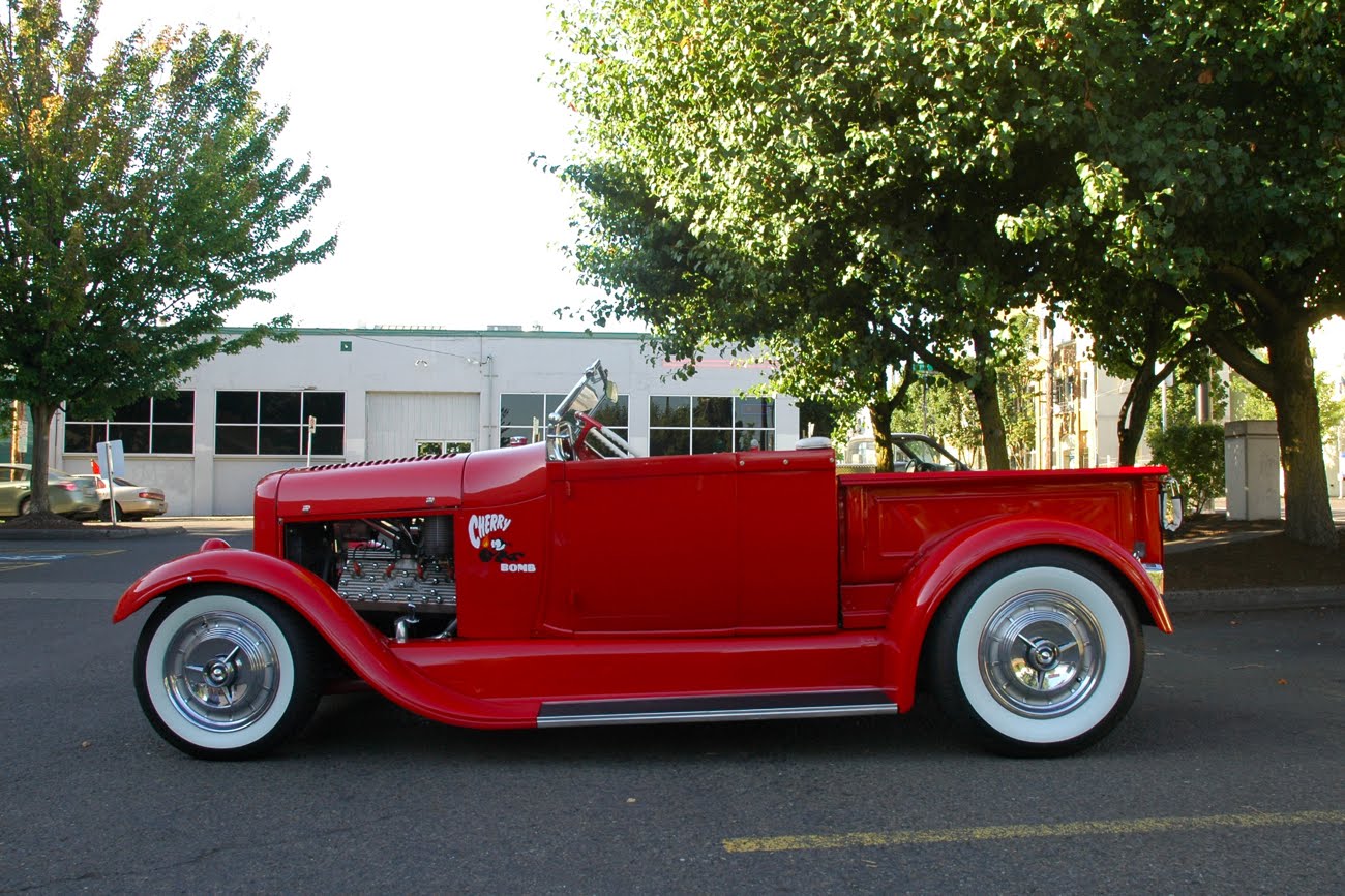OLD PARKED CARS.: Saturday Bonus: 1929 Ford Model-A Roadster Pickup and ...