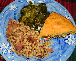 Lise's Log Cabin Life: Lise's Healthy Black Eyed Peas & Collard Greens ...
