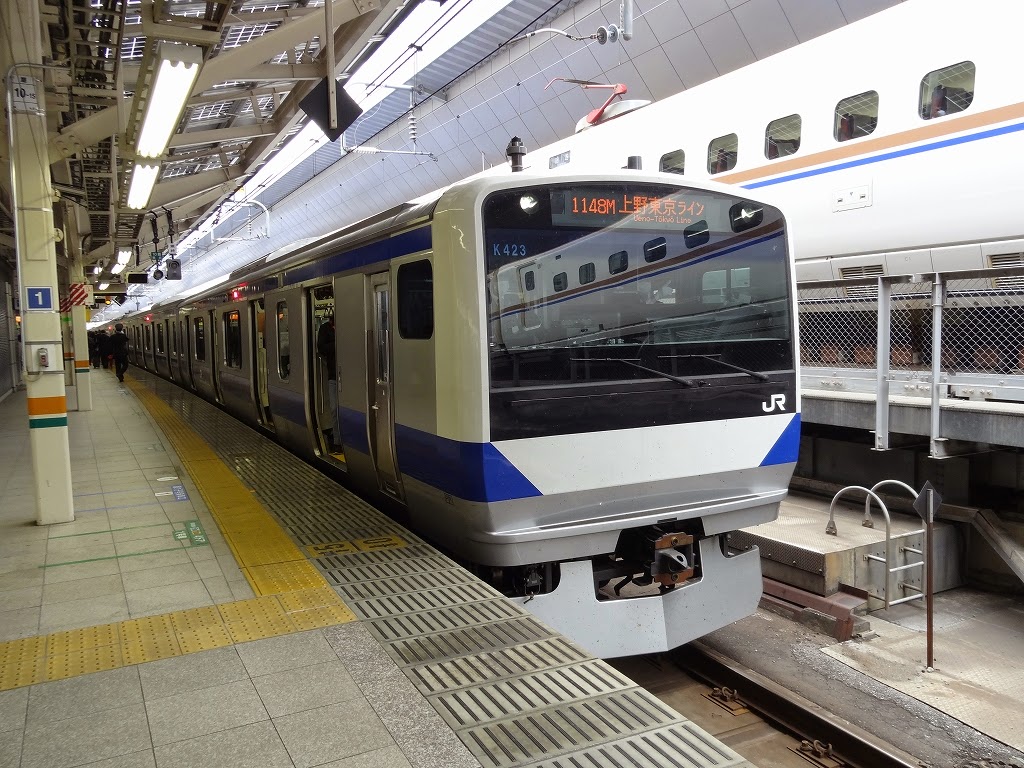 How To Use Japanese Railways: Ueno-Tokyo Line (Iwaki,Maebashi ...