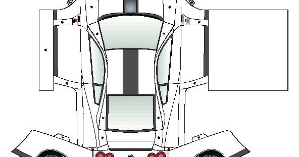 SP. Papel Modelismo: PaperCraft Nissan GT-R Concept