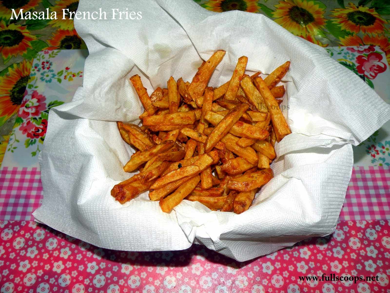 Masala French Fries ~ Full Scoops - A food blog with easy,simple ...