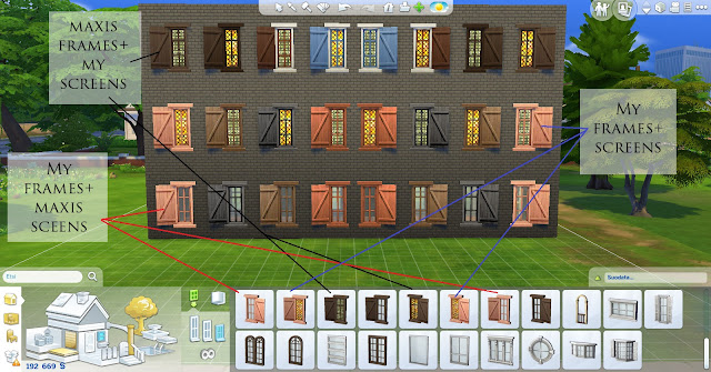 TS4: Medieval Window Recolors | History Lover's Sims Blog