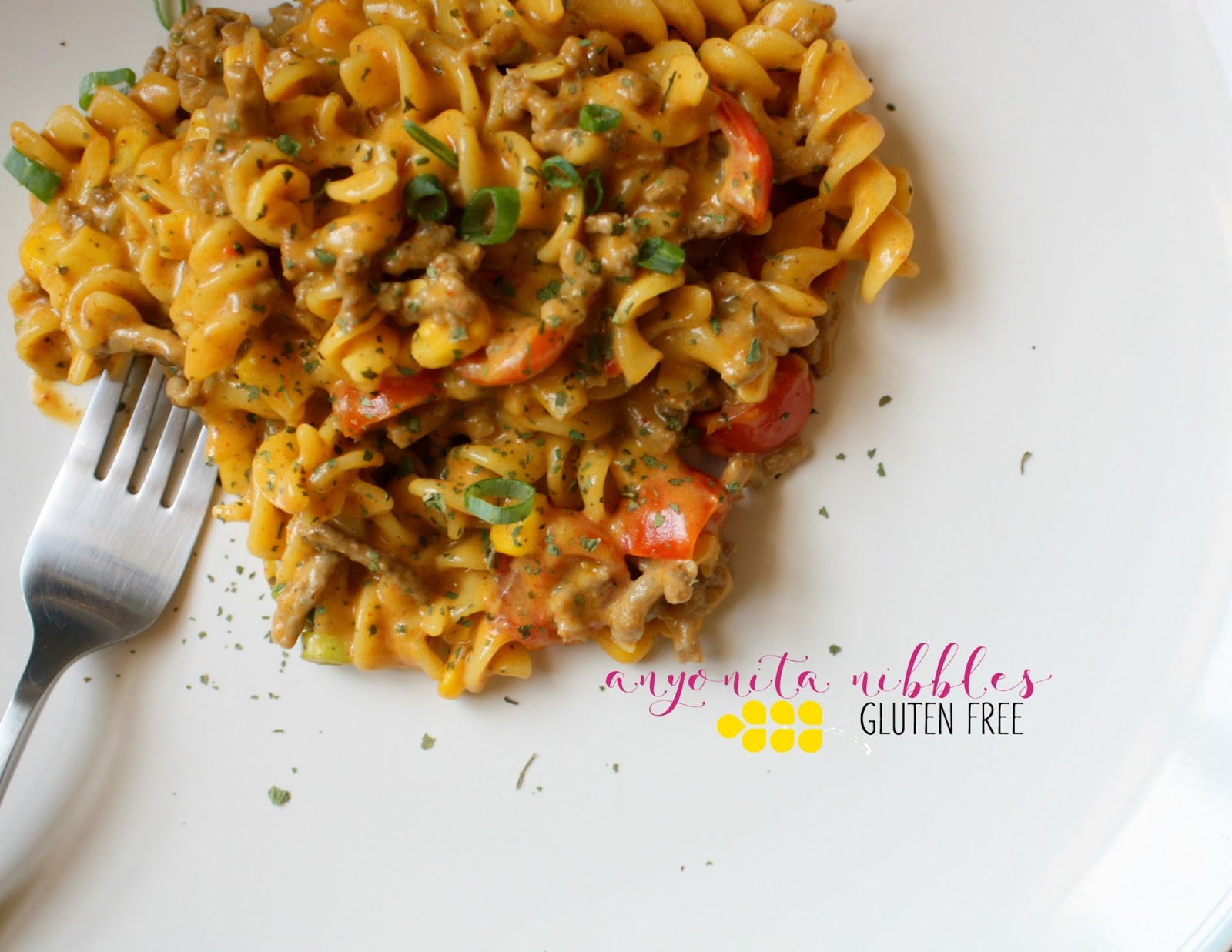 Anyonita Nibbles | Gluten-Free Recipes : Gluten Free One-Pot Taco Pasta