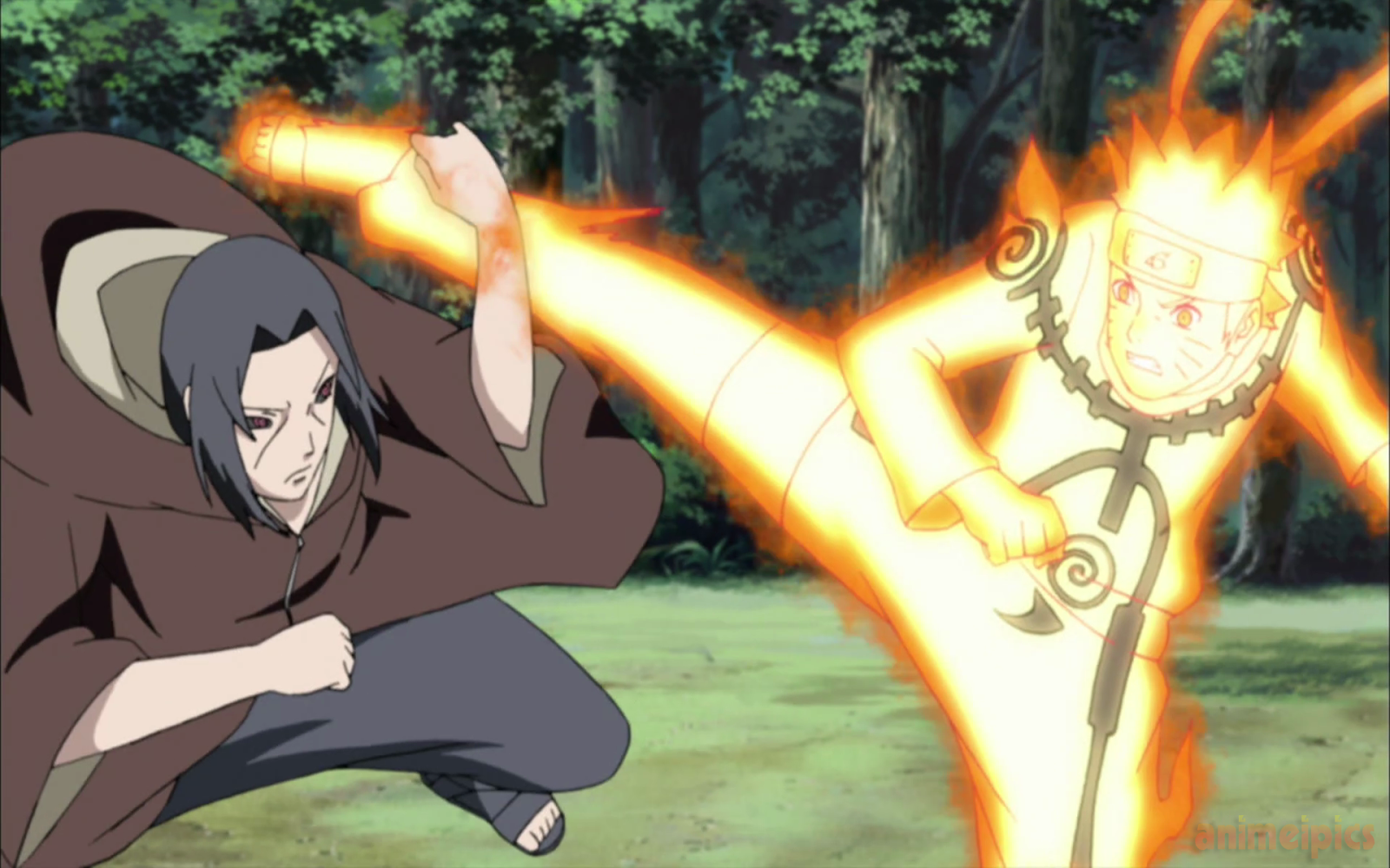 Edo Itachi vs Naruto (KCM) - Battles - Comic Vine