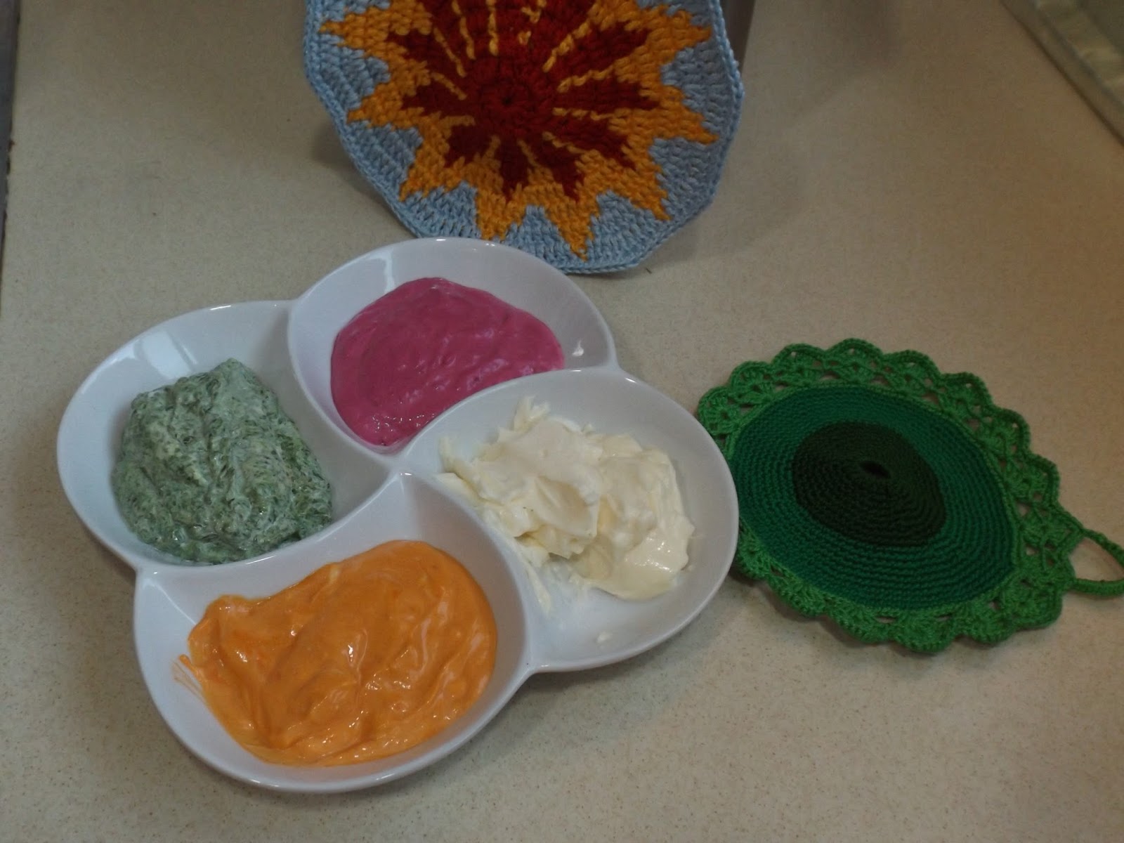 Migas de Pan : MAYONESA MULTICOLOR