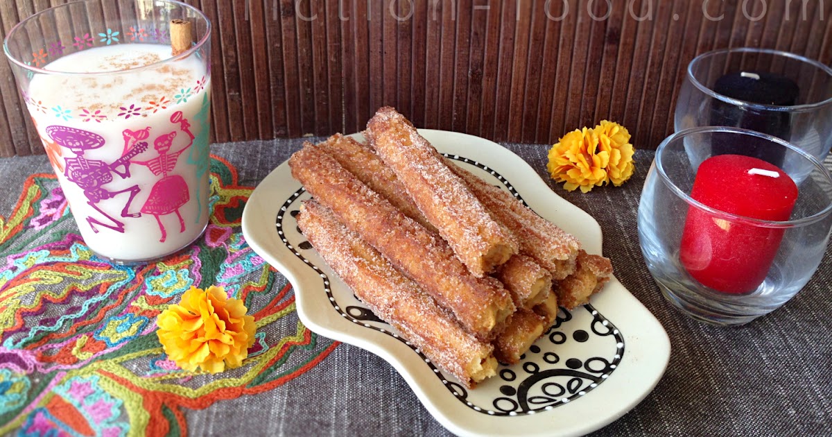 Fiction-Food Café: Cream-Filled Churros & Easy Horchata for "The Book ...