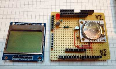 THD Arduino Projekte: Nokia 5110 DIY Display Shield