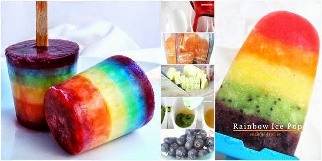 Resep Minuman Es Pelangi dari Buah Buahan | Resep Kue dan Masakan Enak