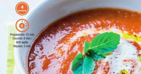 Nos gusta Tupperware by Ana Calvo: Sopa de tomate