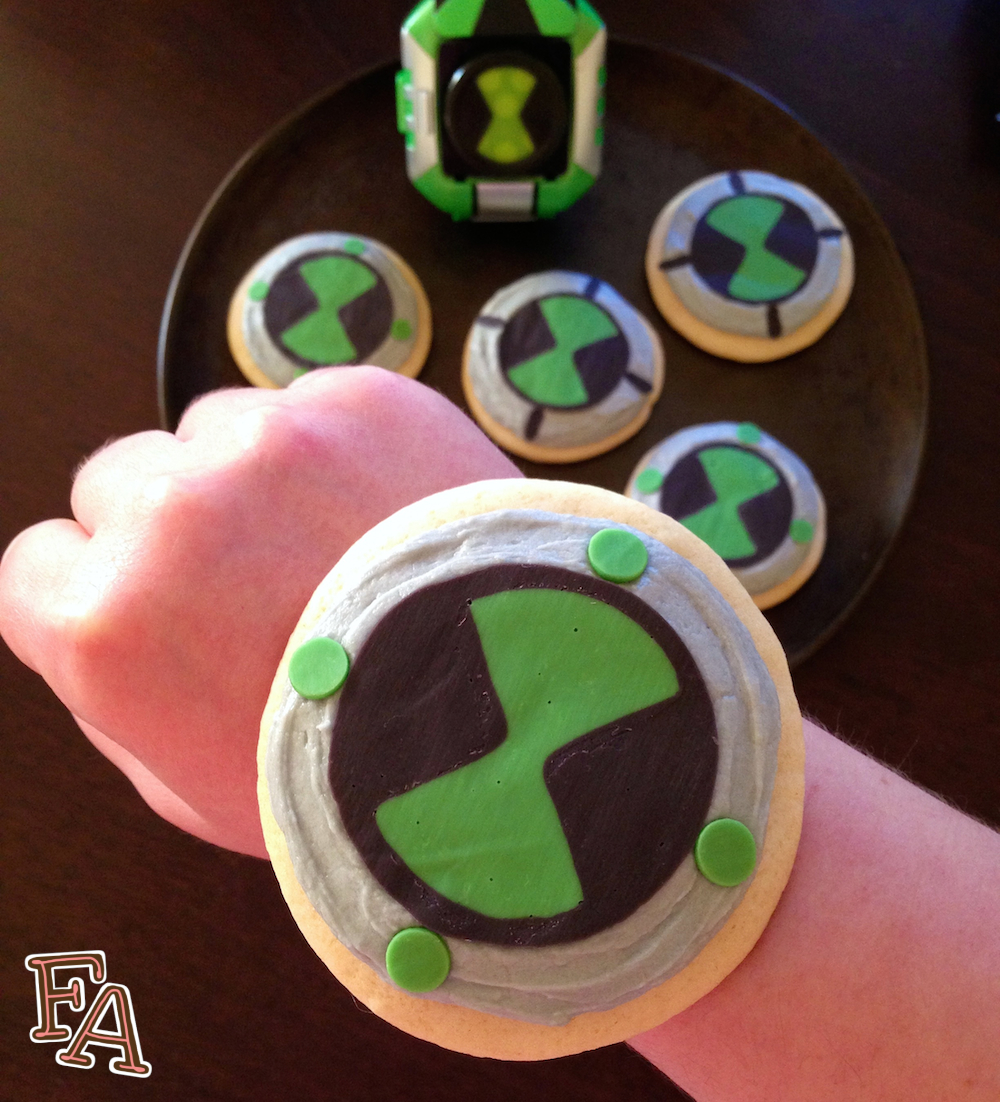 Fiction-Food Café: Omnitrix Cookies | Ben 10
