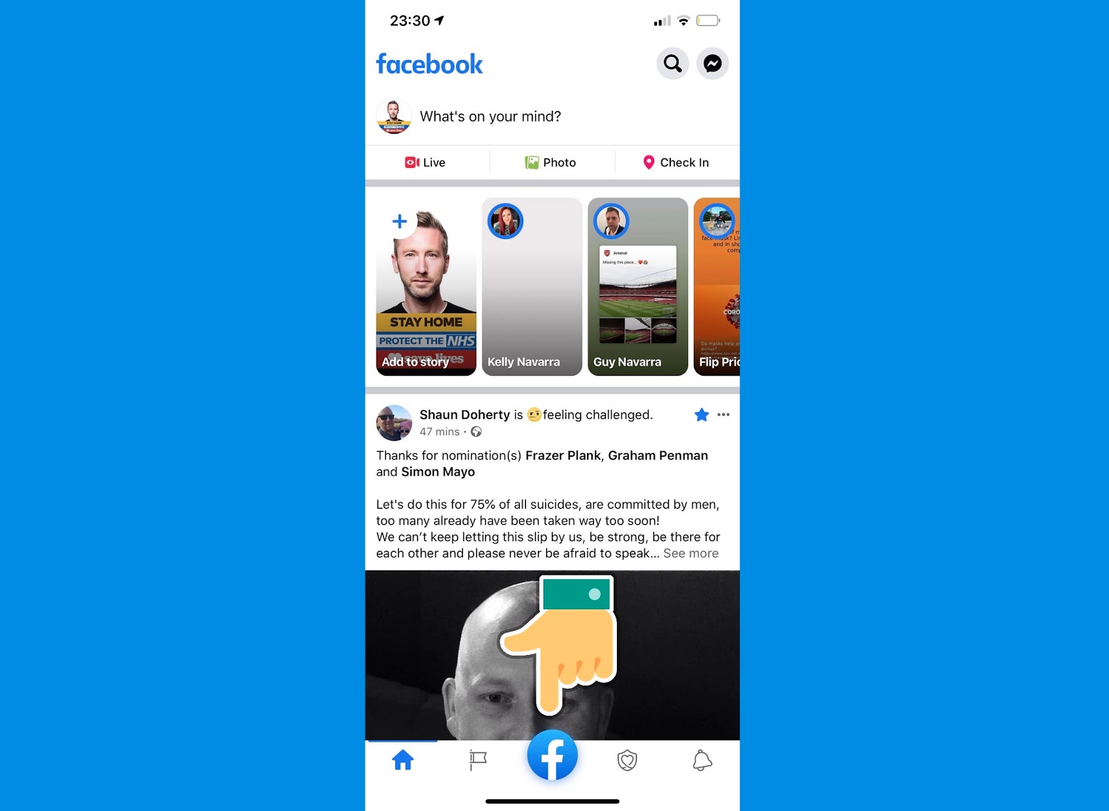 Facebook Might Be Changing It’s Design With New F Button