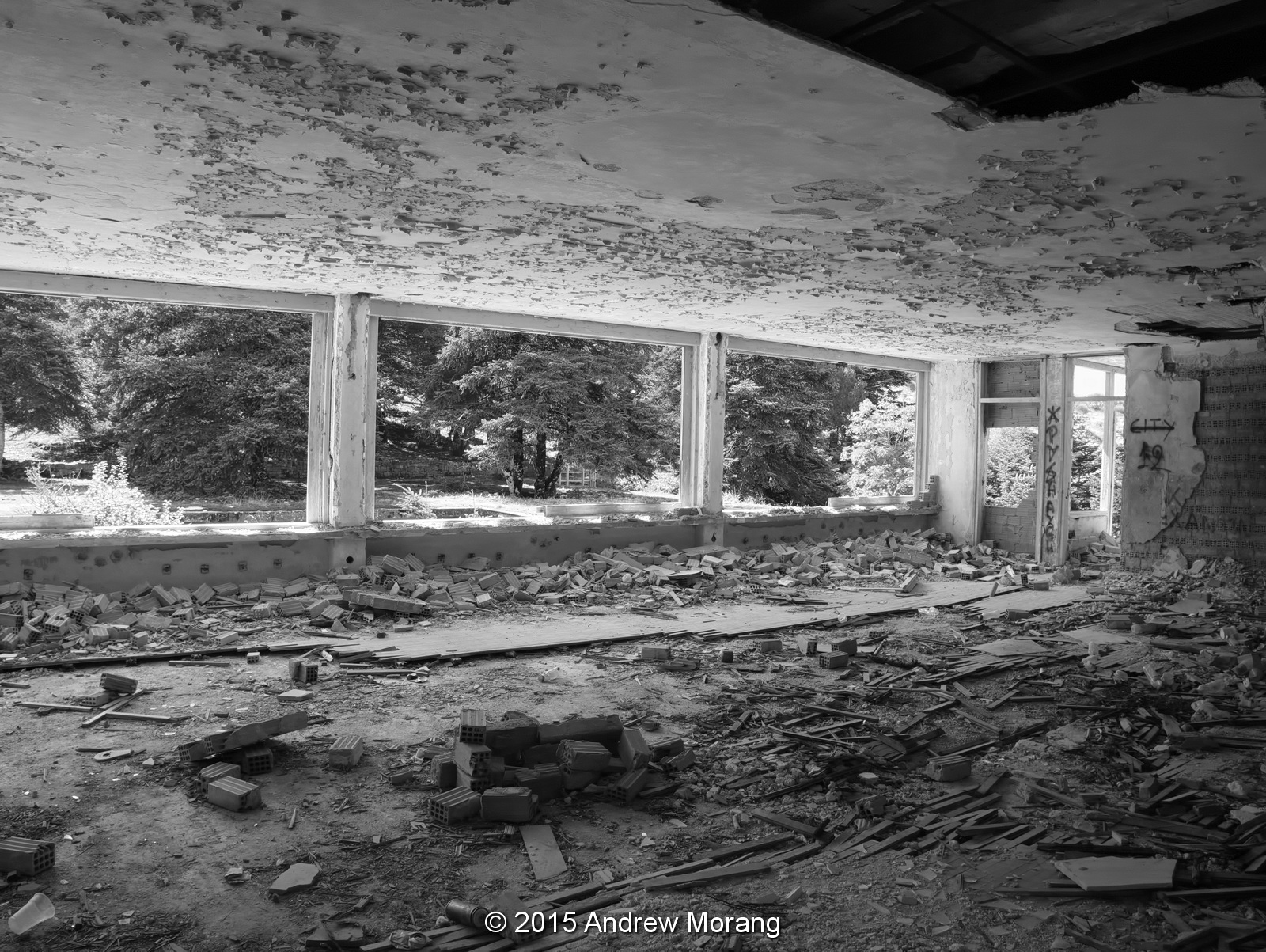 Urban Decay: TB Sanatorium, Parnitha, Athens, Greece