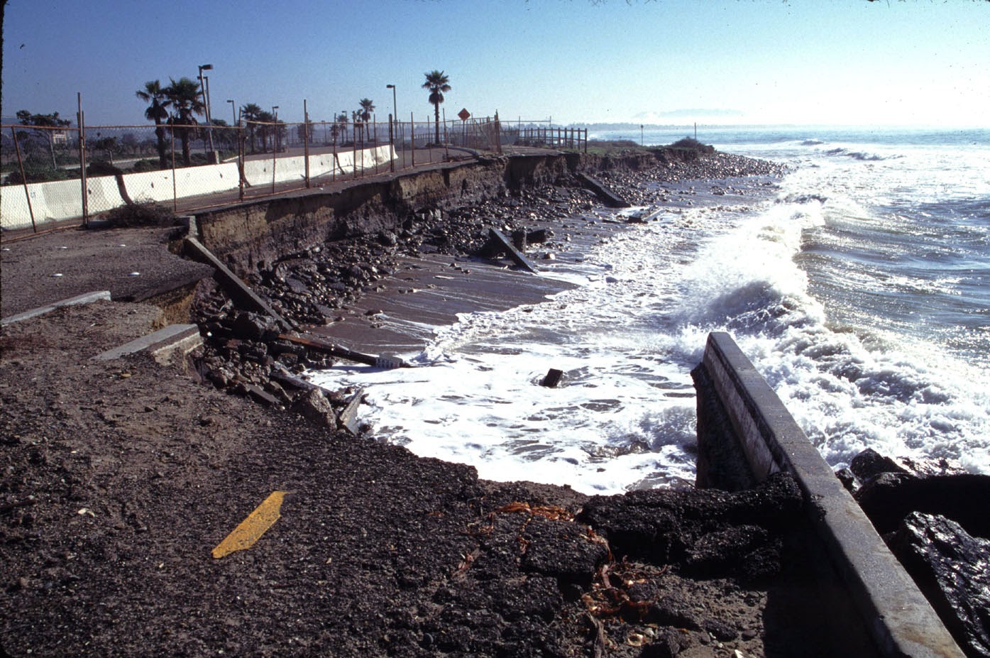 Ventura River Ecosystem: Surfers Point - cobble berm monitoring