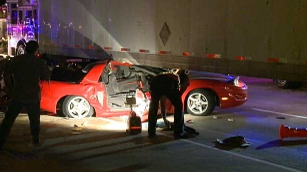 Texas Injury Lawyers - Cole Legal Group: Car Slides Under 18-Wheeler, Again