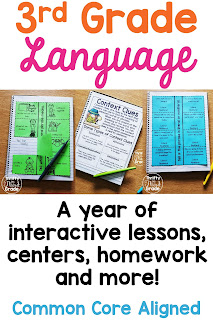 3rd Grade Grammar - Thrifty in Third Grade