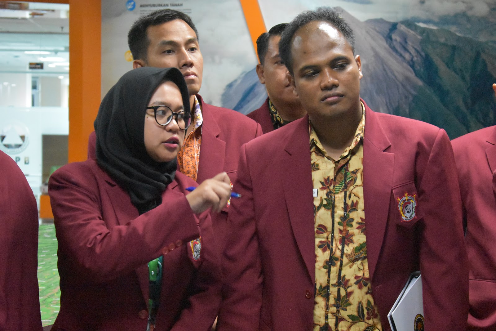 Prodi Manajemen Bencana Universitas Pertahanan menerima kuliah pak ...