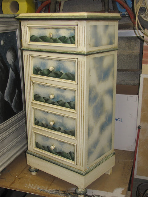 Peinture Décorative Artisanale Didier Roussel: meuble peint acrylique ...