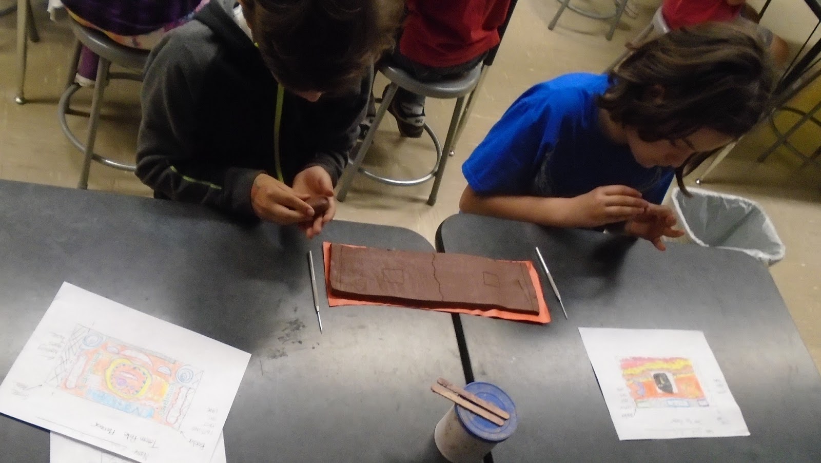 Zilker Elementary Art Class: 5th Grade Legacy Project