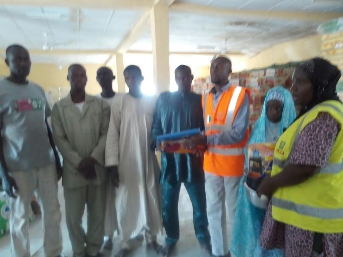 A wedding takes place at Fufore IDP camp (photos)