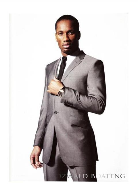 CAMPUS SWAGS: DIDIER DROGBA ADDS MODELLING TALENT TO HIS FOOTBALLING CAREER