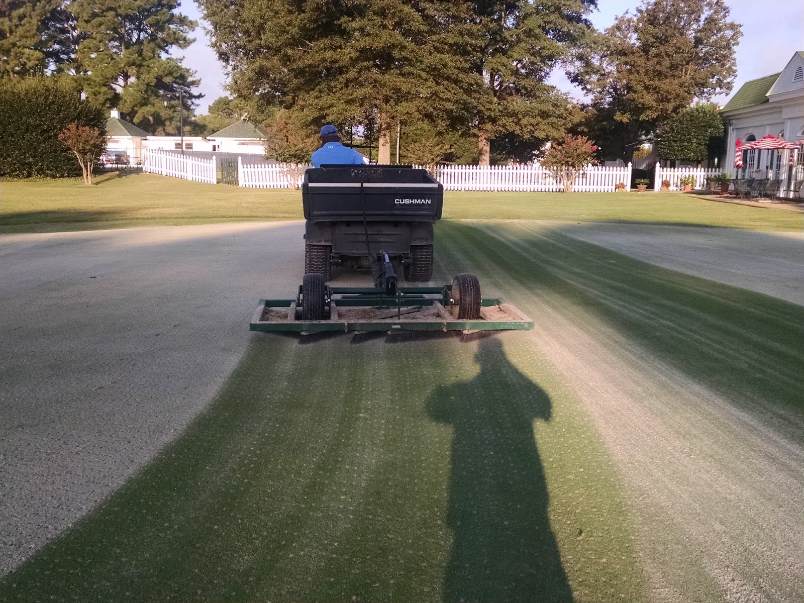 ICYCC Turf: 2015 Fall Greens aerification