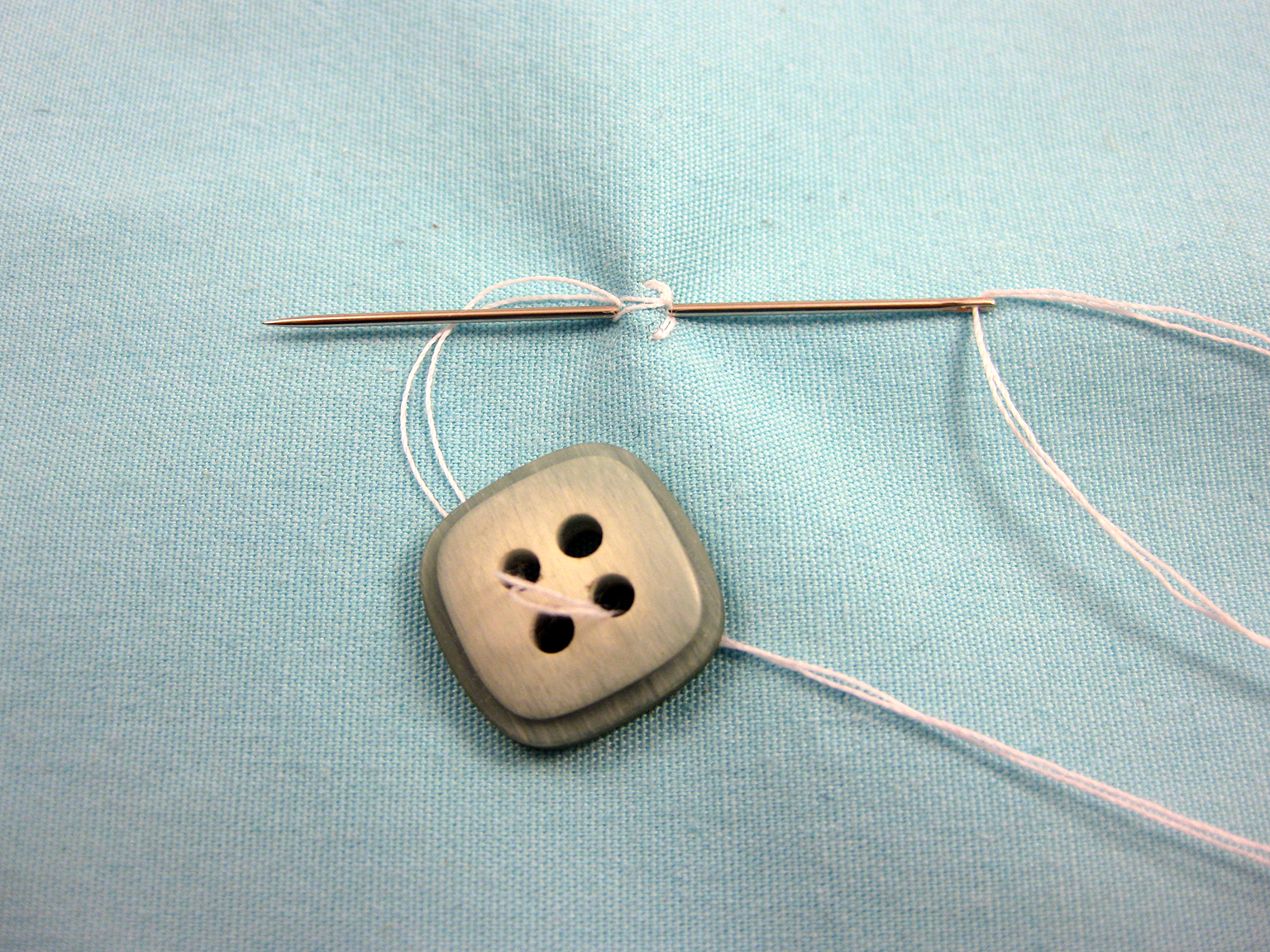 Sewing It Up: How to Sew a Button