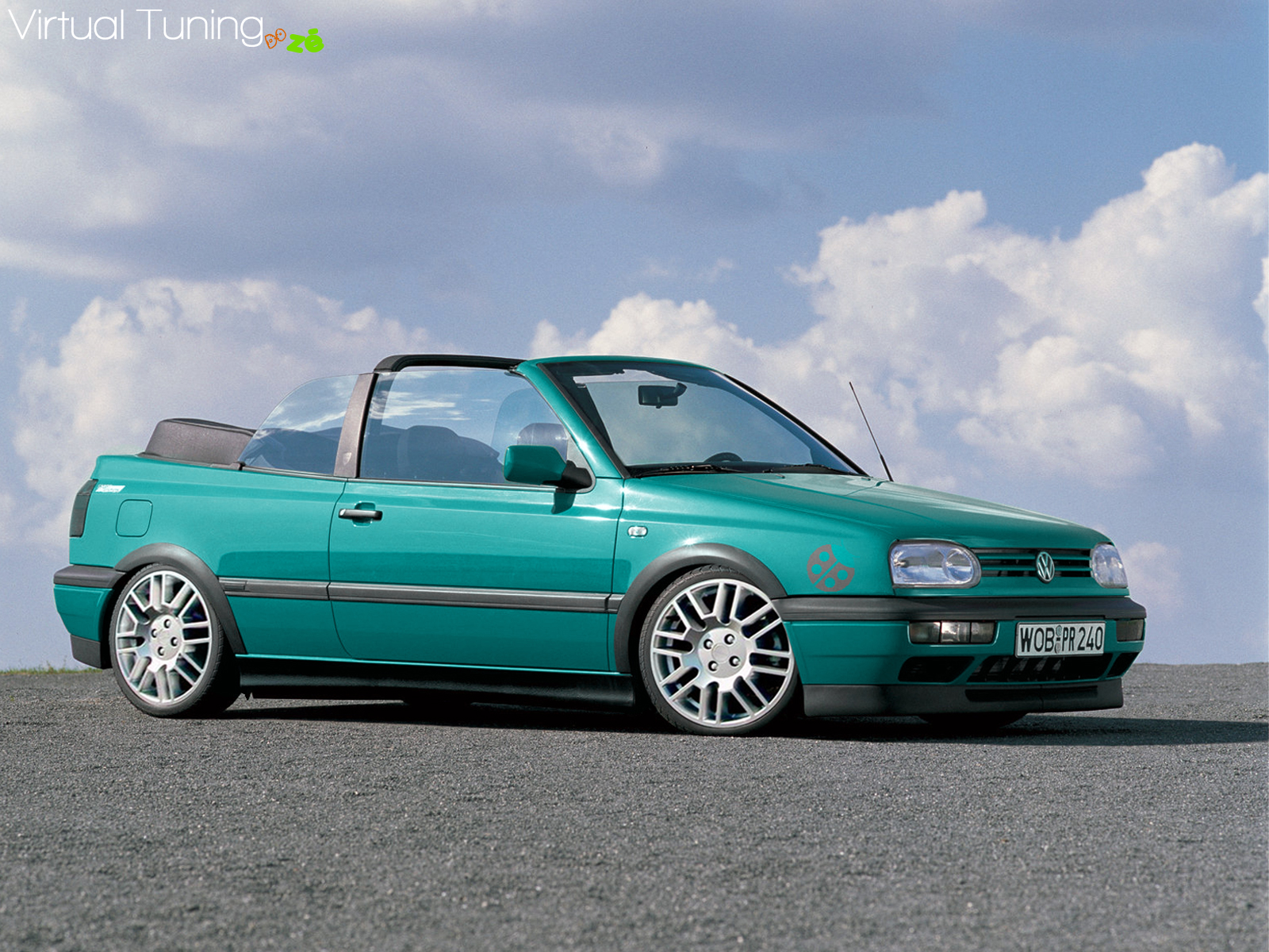 Virtual Tuning do Zé: Golf Cabrio '97