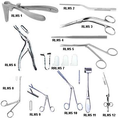 ENT for you and me: Instrumen : Nasal Septum Surgery