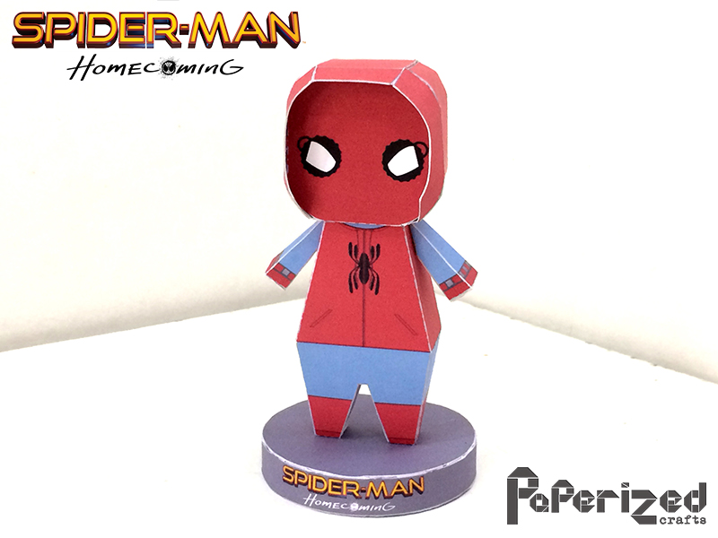 Spider-Man: Homecoming Papercraft | Paperized Crafts