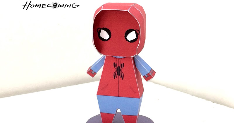 Spider-Man: Homecoming Paperized | Paperized Crafts