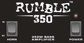 Rex and the Bass: Fender Rumble 350 2x10 Bass Combo Amplifier Review