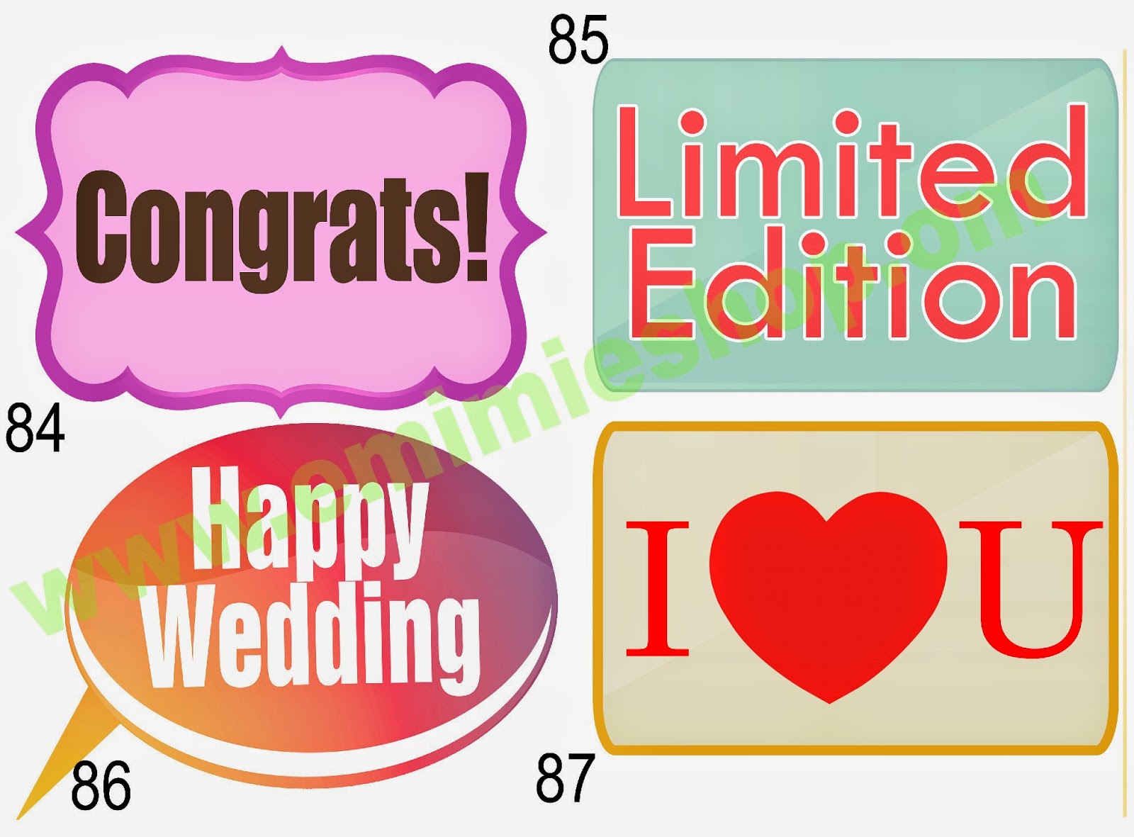 PhotoBooth Props Tulisan Jual Sedia Jasa Aksesoris Props Photobooth ...