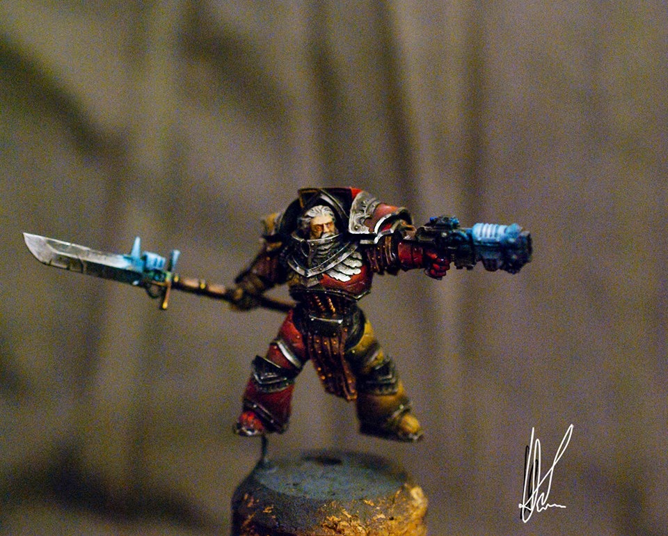 Four go to war!: Finished Howling Griffon Chapter Master