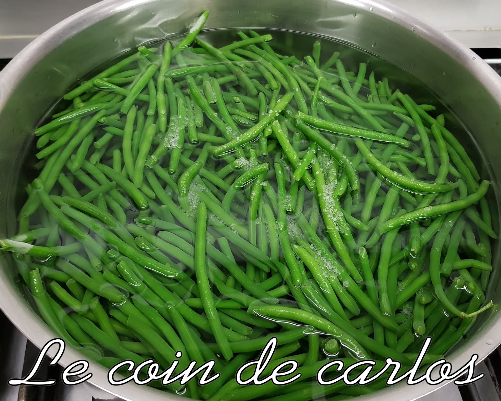 Le coin de Carlos: Haricots verts au beurre
