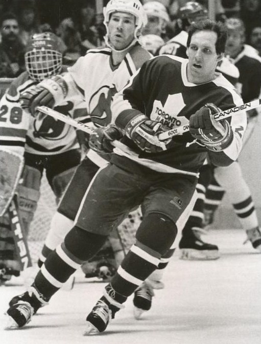 Vintage Leafs: Al Secord photograph