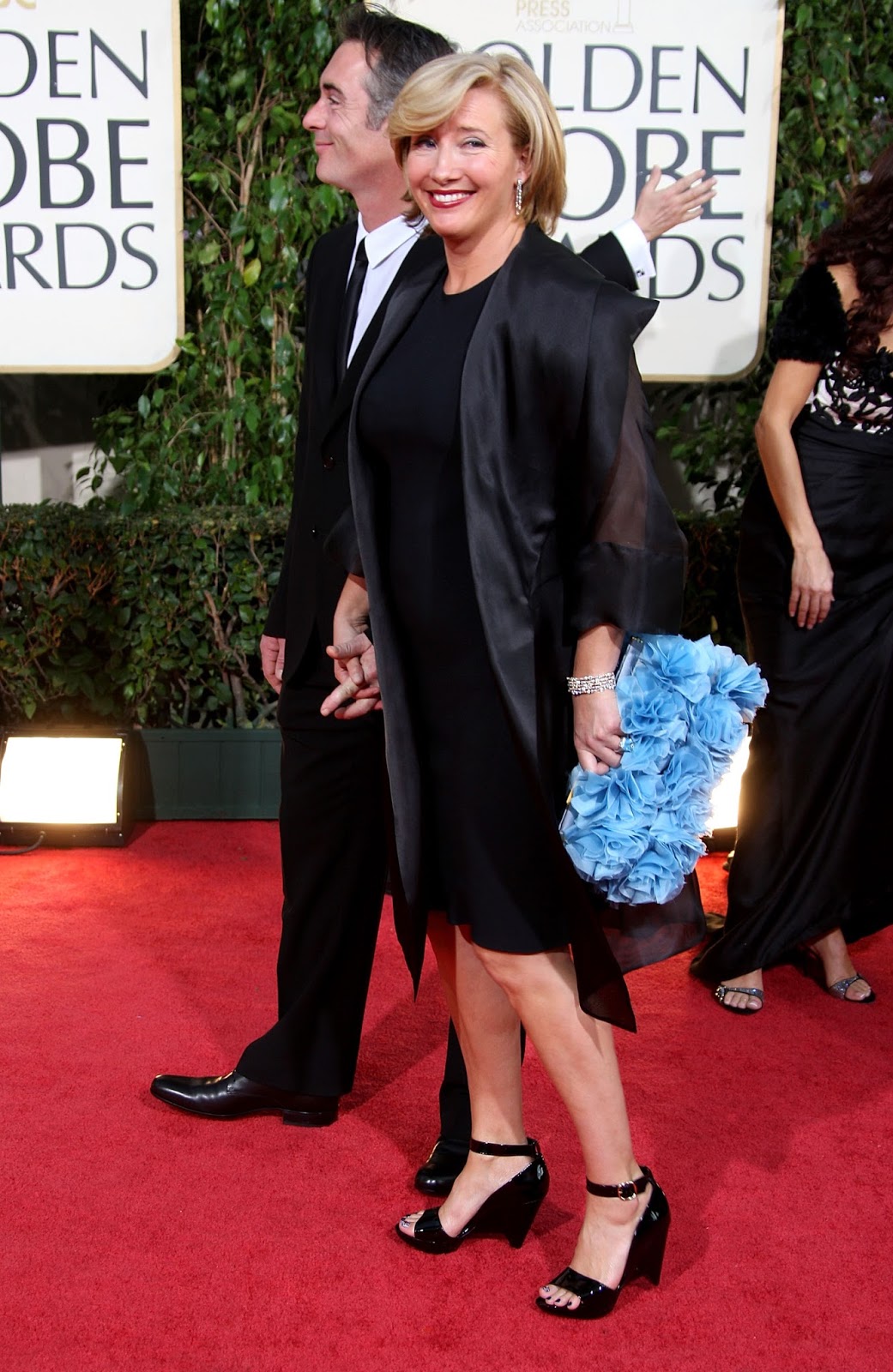 Emma Thompson Cute HQ Photos at The 66th Annual Golden Globe Awards