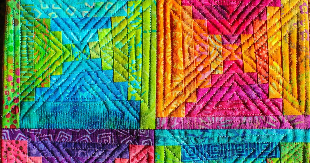 Quilt Art Star: Legal Triangle Wonky Quilting Fun