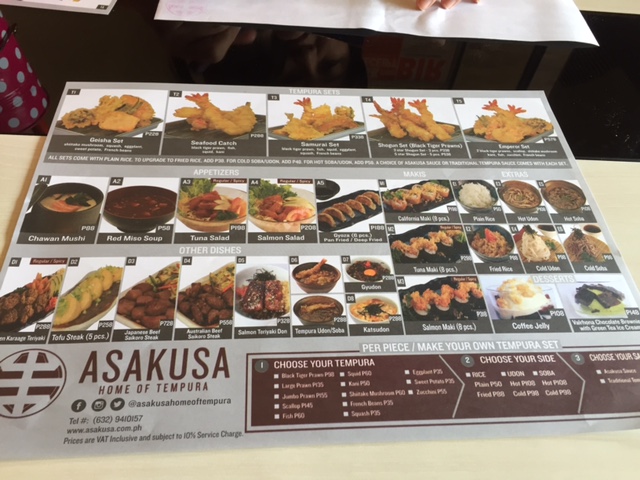 Regin's Realm: Asakusa restaurant, The Grove, Ortigas