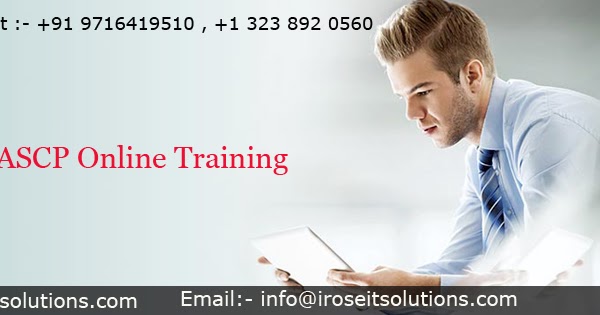 Oracle Apps ASCP,SCM,DEMANTRA,Production scheduling Online Training in ...