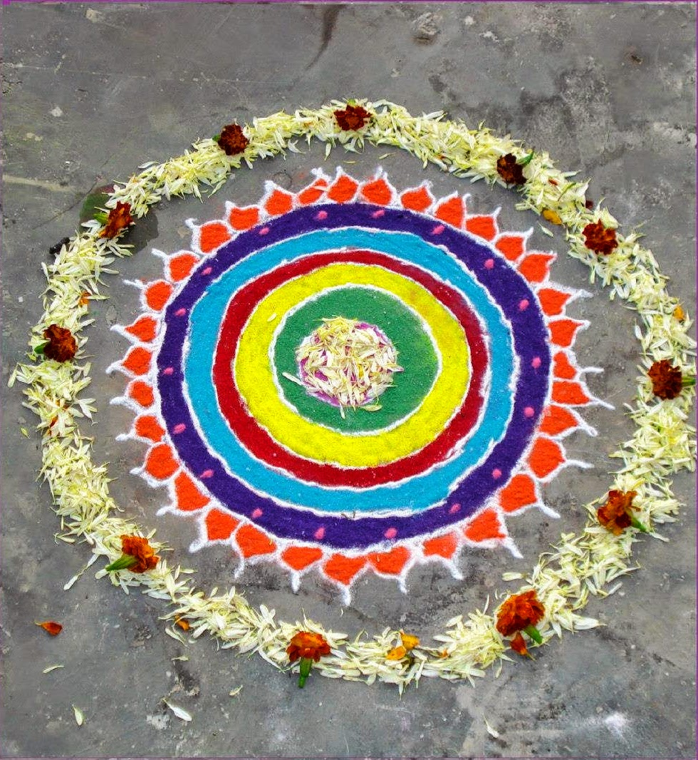 25+ Easy and Creative Rangoli Designs for Kids with Visuals